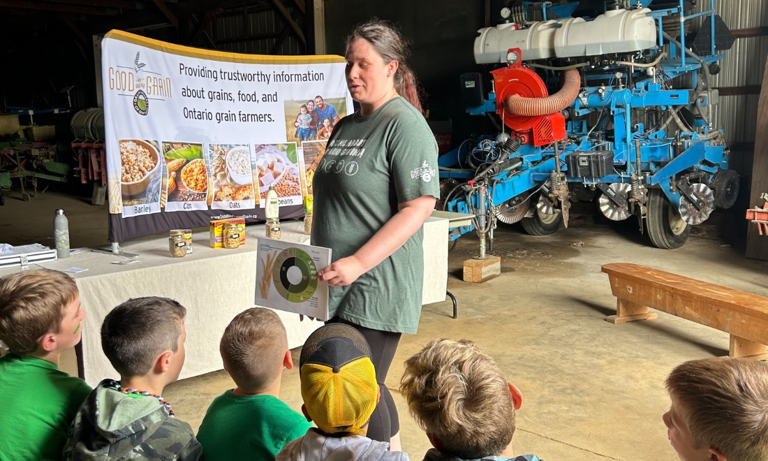 Grains on the Go classroom experience - Good in Every Grain